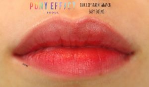 Pony effect Ink lip stain Review + swatch - Christinahello