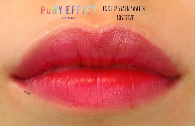 Pony effect Ink lip stain Review + swatch - Christinahello